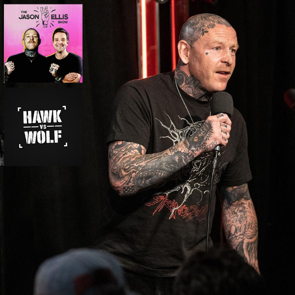 Jason Ellis Wolf Tattoo