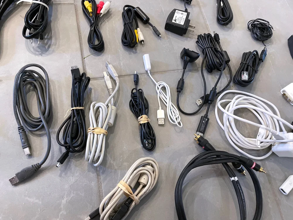 Storing and Organizing Cables, Cords, and Wires — Sort, Store and Style