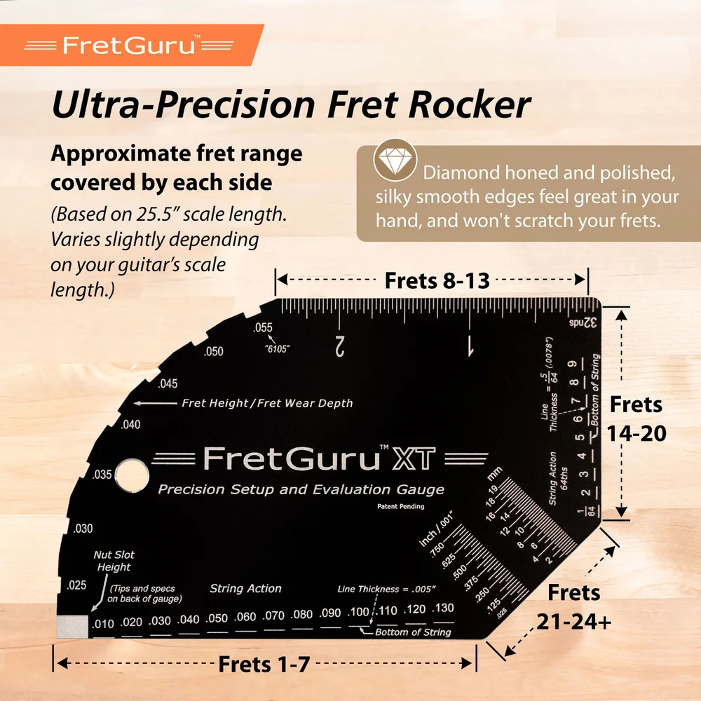 FretGuru XT - The Mother of All Guitar Gauges — FretGuru | Premium ...
