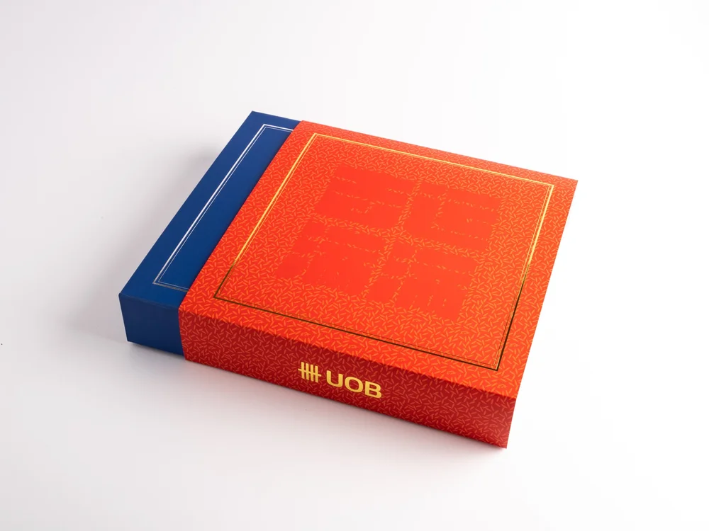 Custom Packaging — Singapore Blue