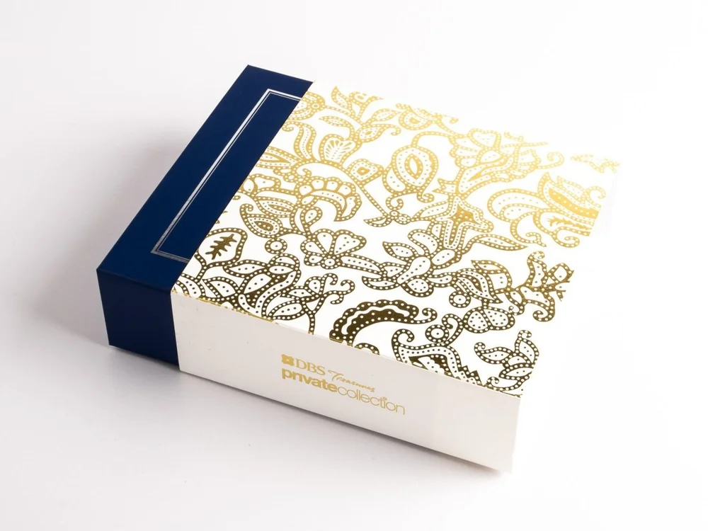 Custom Packaging — Singapore Blue