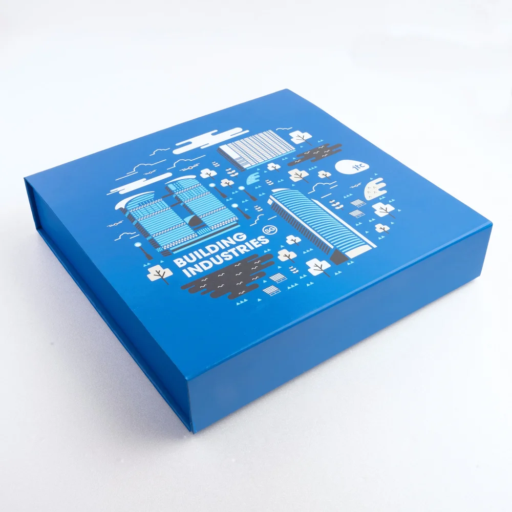 Custom Packaging — Singapore Blue