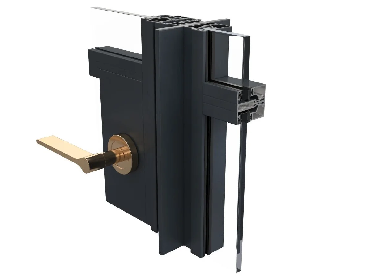 Smarts Aluspace Steel Look Art Deco Aluminium Doors | External Doors Online