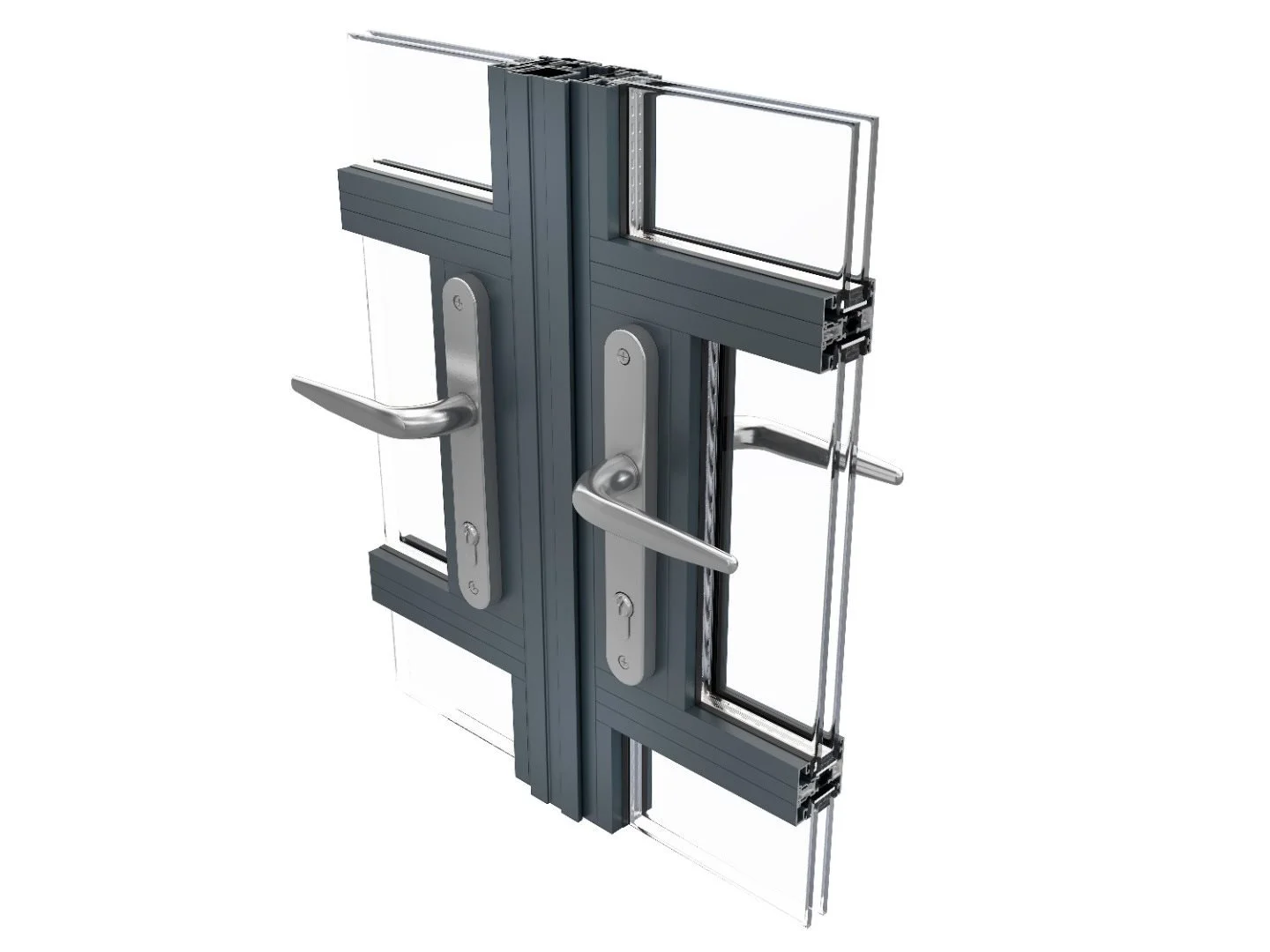 Smarts Heritage Steel Look Art Deco External Doors | External Doors Online