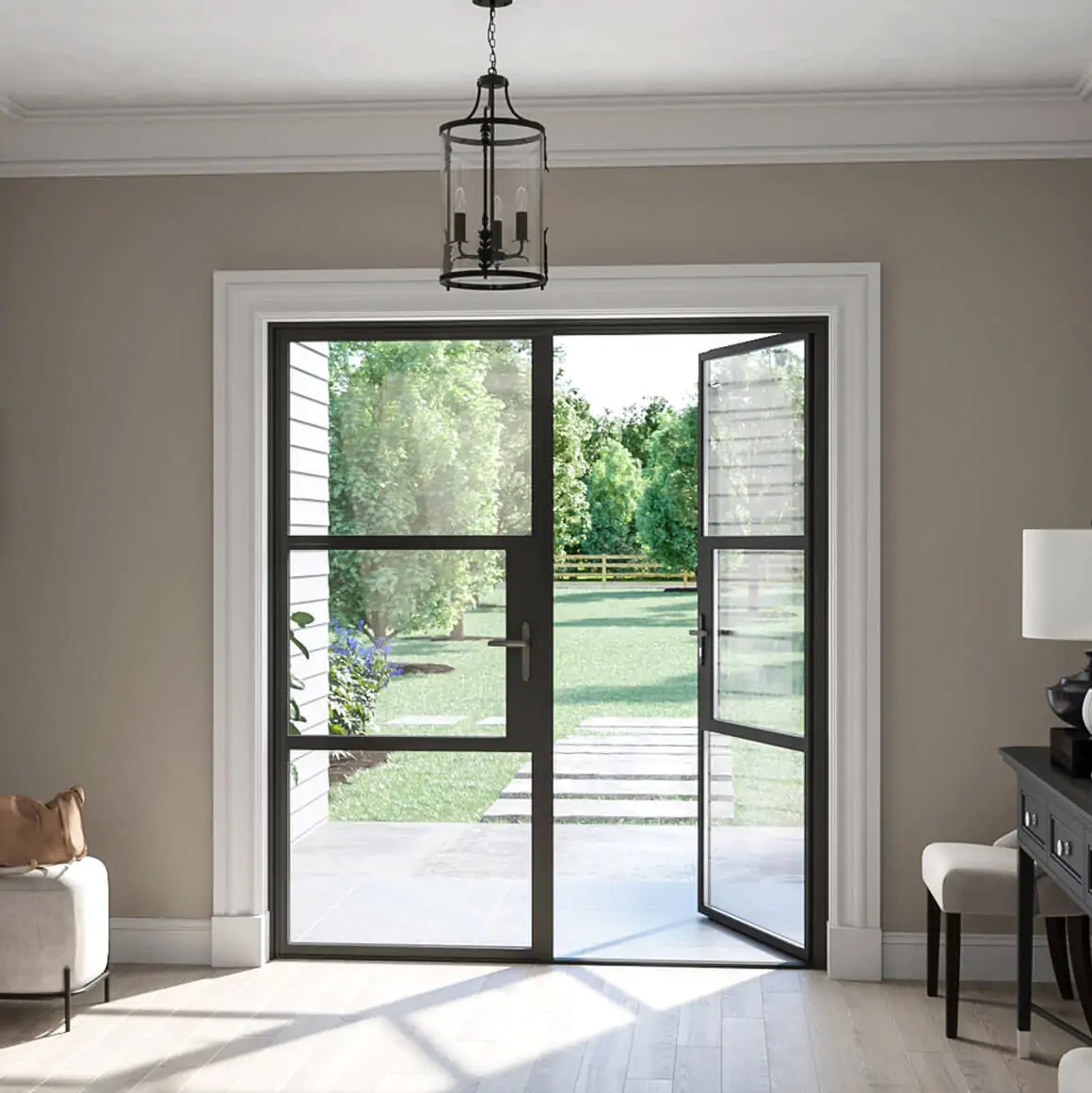 Smarts Heritage Steel Look Art Deco External Doors | External Doors Online
