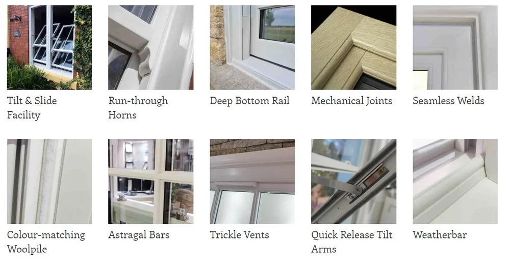 uPVC Vertical Sliding Sash Windows | Order Online | External Doors Online