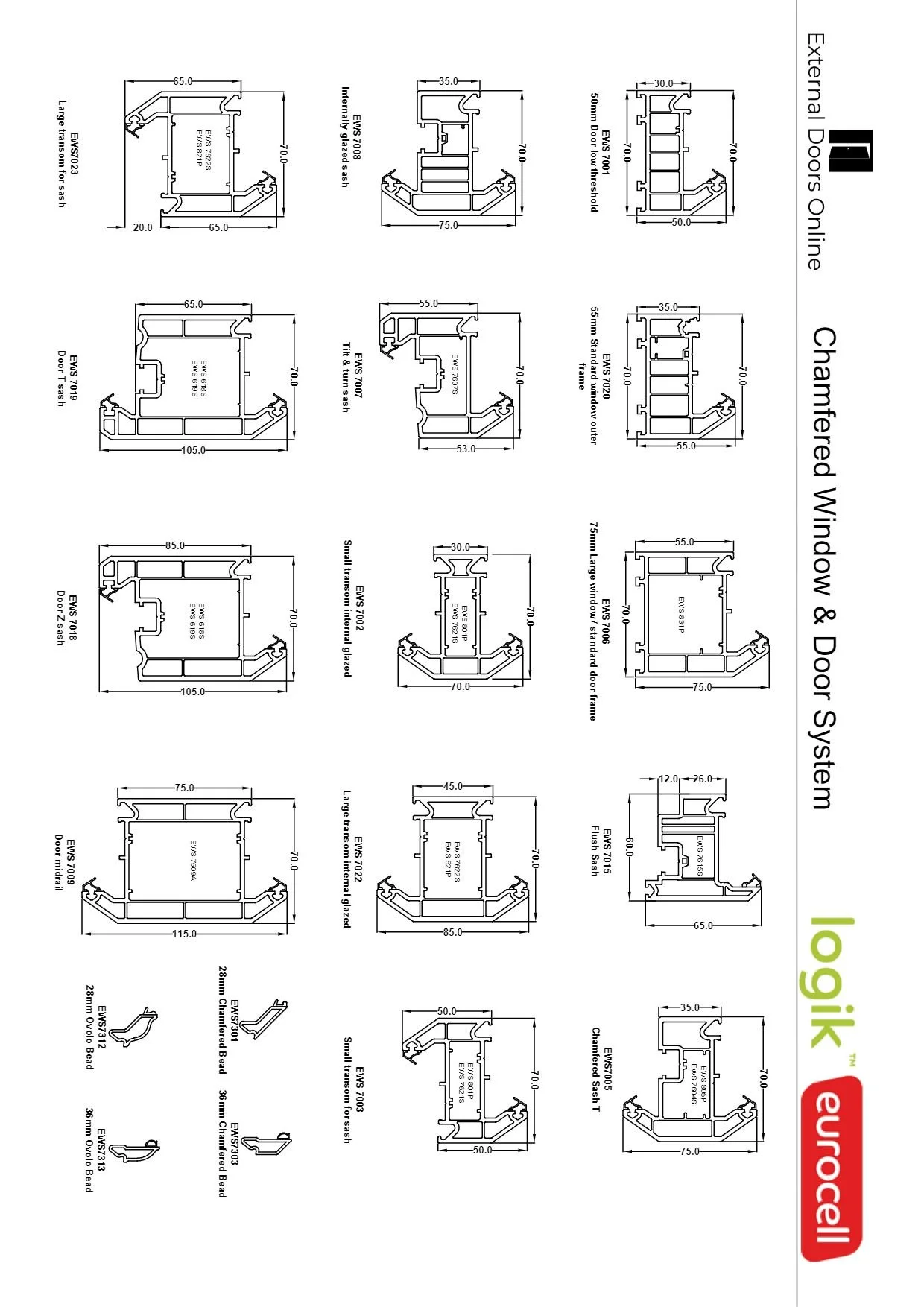 uPVC Casement Windows | External Doors Online