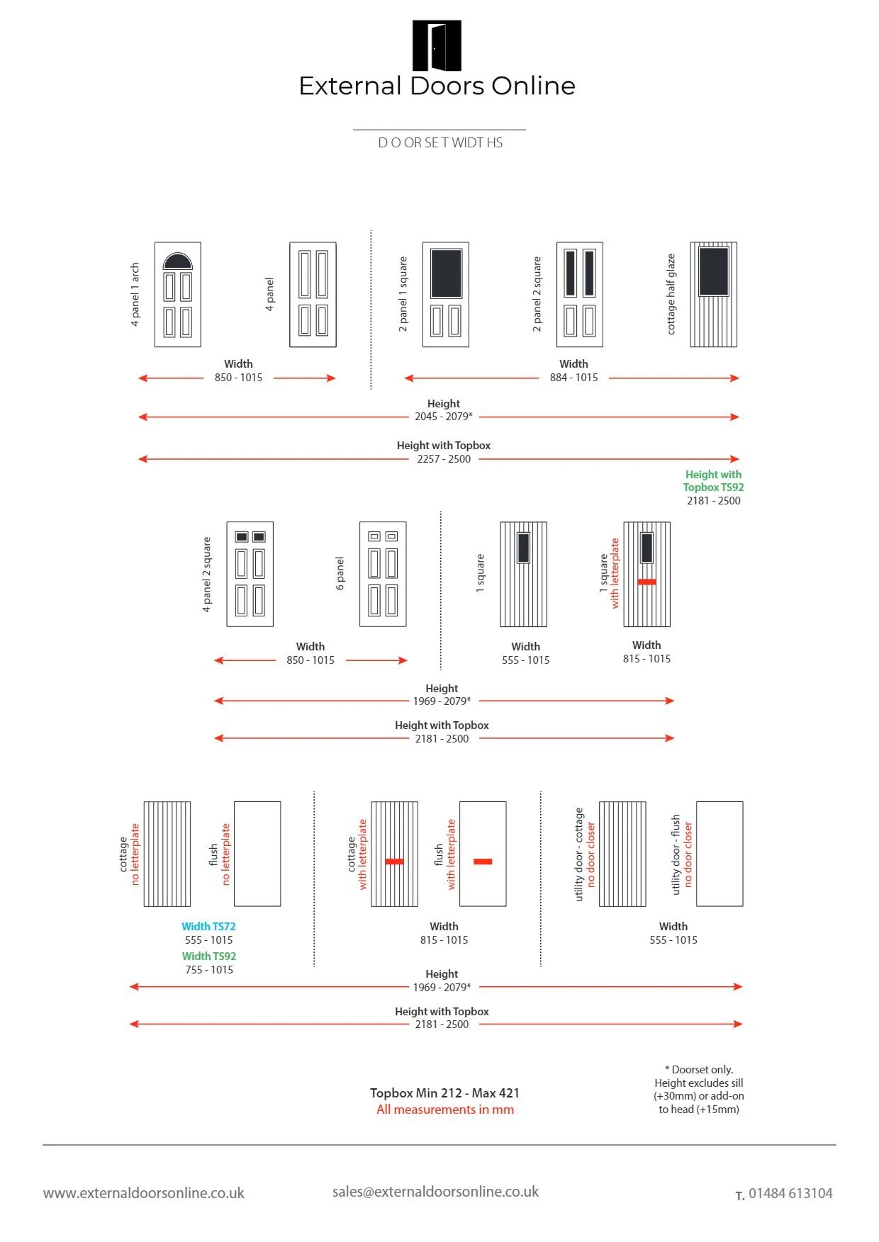Composite FD30 Fire Doors | External Doors Online