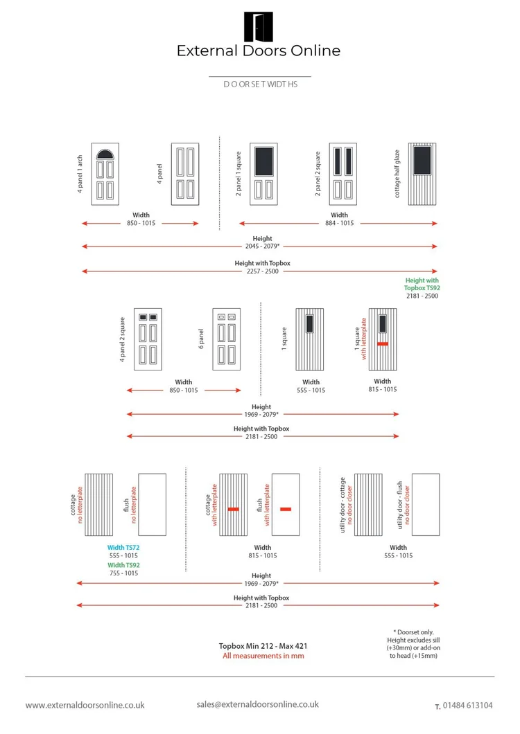 Composite FD30 Fire Doors | External Doors Online