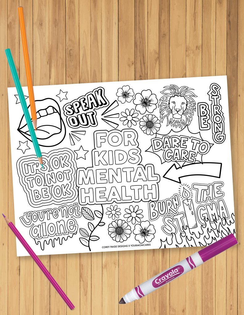 Free Mental Health Coloring Pages: A Creative Outlet for Wellbeing