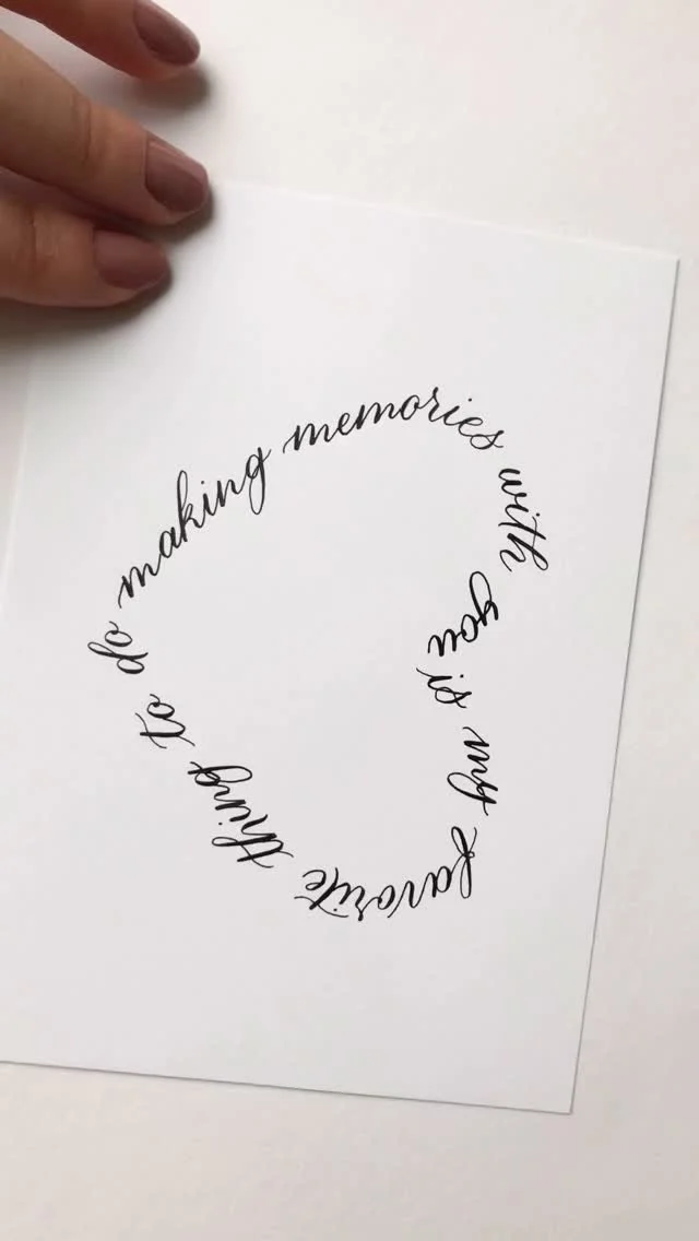Letters by Mari | Calligraphy & Engraving | Switzerland