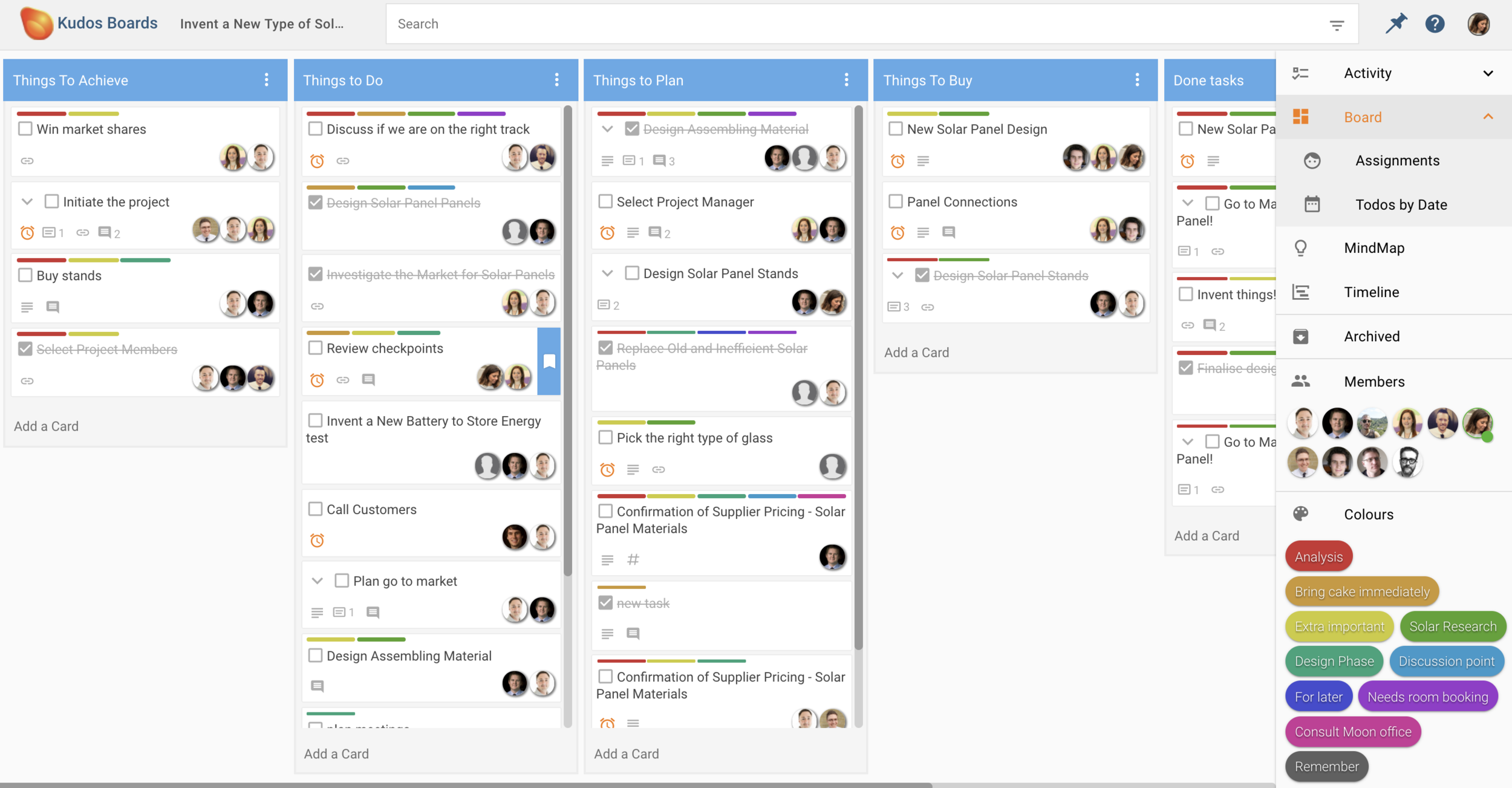Boards Kanban: Online Kanban tool for teams — Huddo