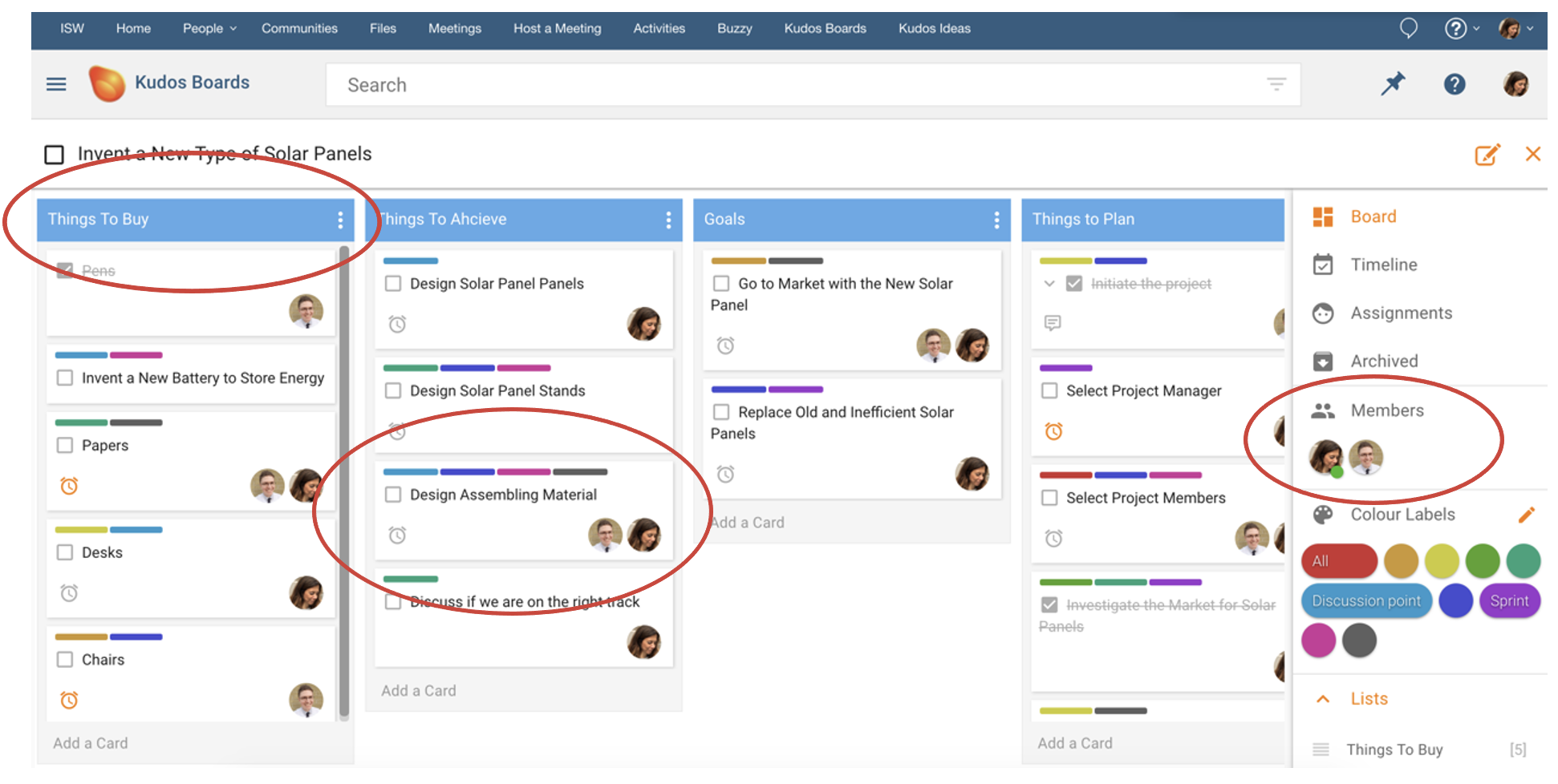 Boards Kanban: Online Kanban tool for teams — Huddo