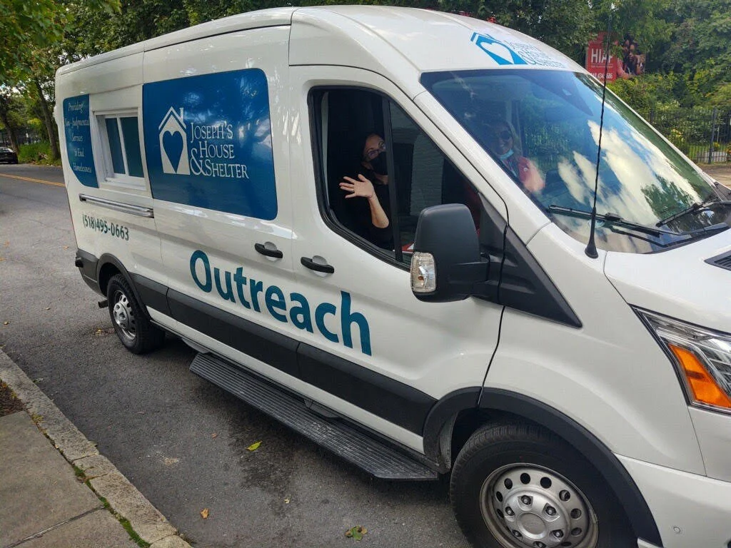 Ribbon Cutting new Street Outreach Van — Joseph's House