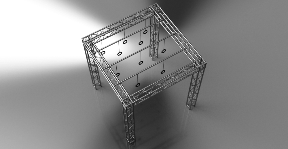 The Floating Bridges - A Hanging Ninja Warrior Obstacle