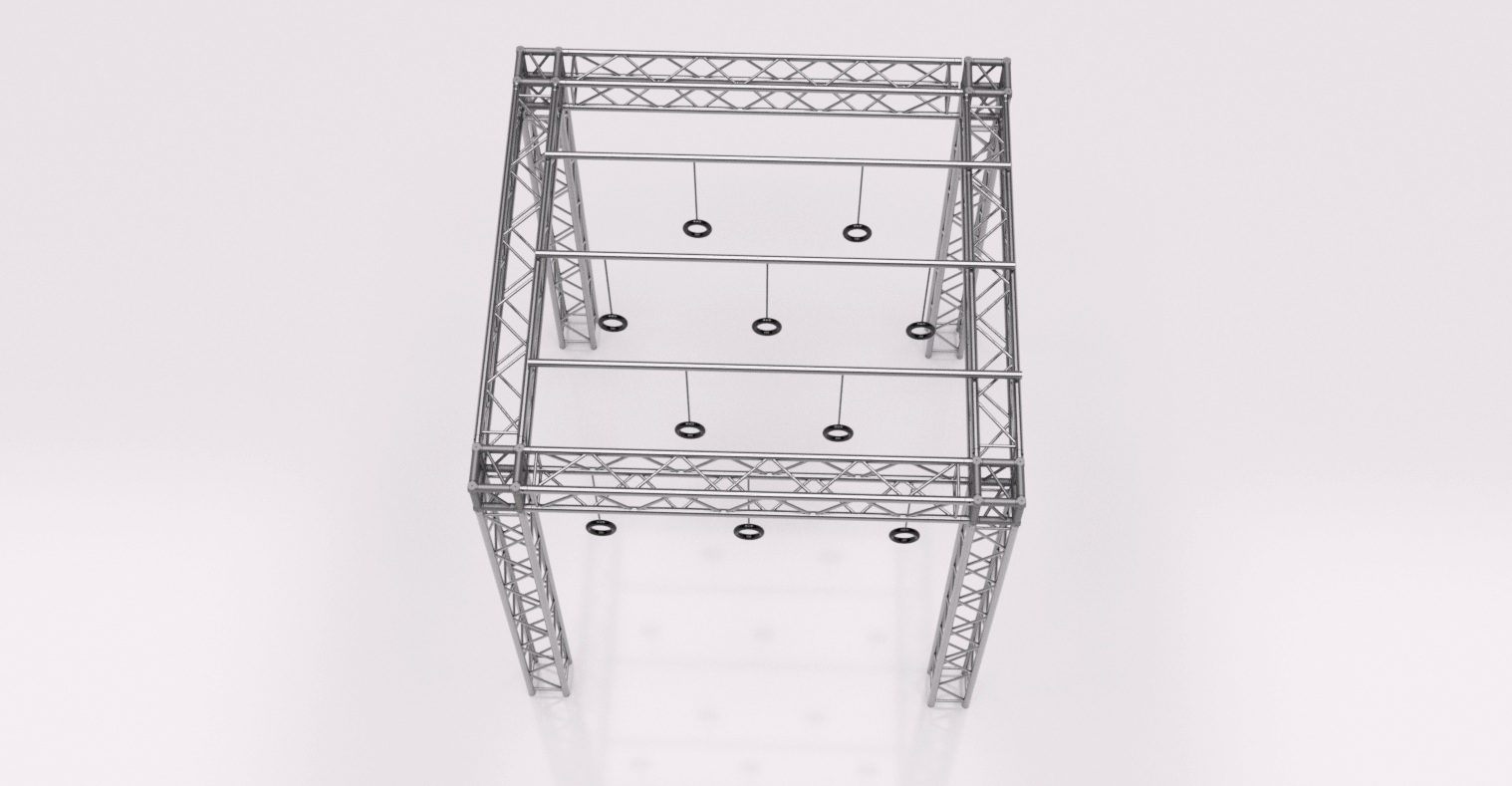 The Floating Bridges - A Hanging Ninja Warrior Obstacle
