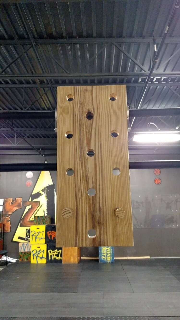 The Ninja Warrior Circuit Board - A Hanging Obstacle