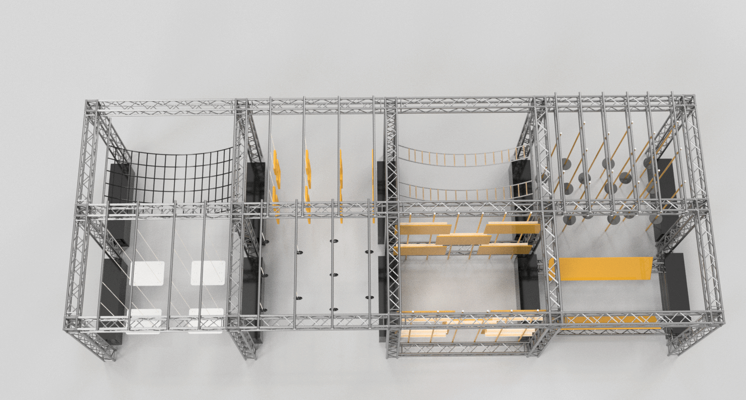 The Beginner Ninja Warrior Obstacle Course Package