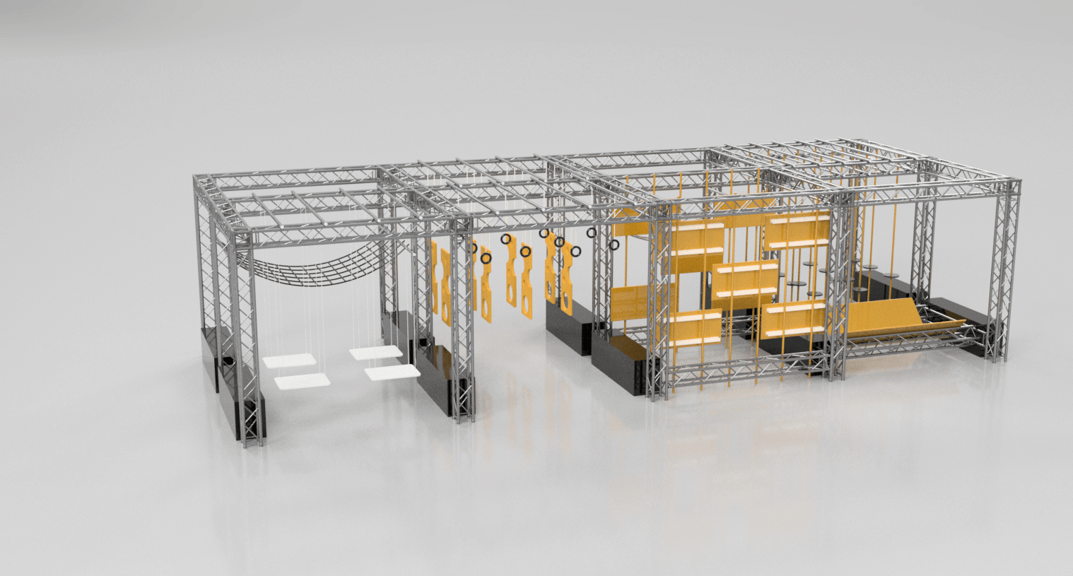 The Beginner Ninja Warrior Obstacle Course Package