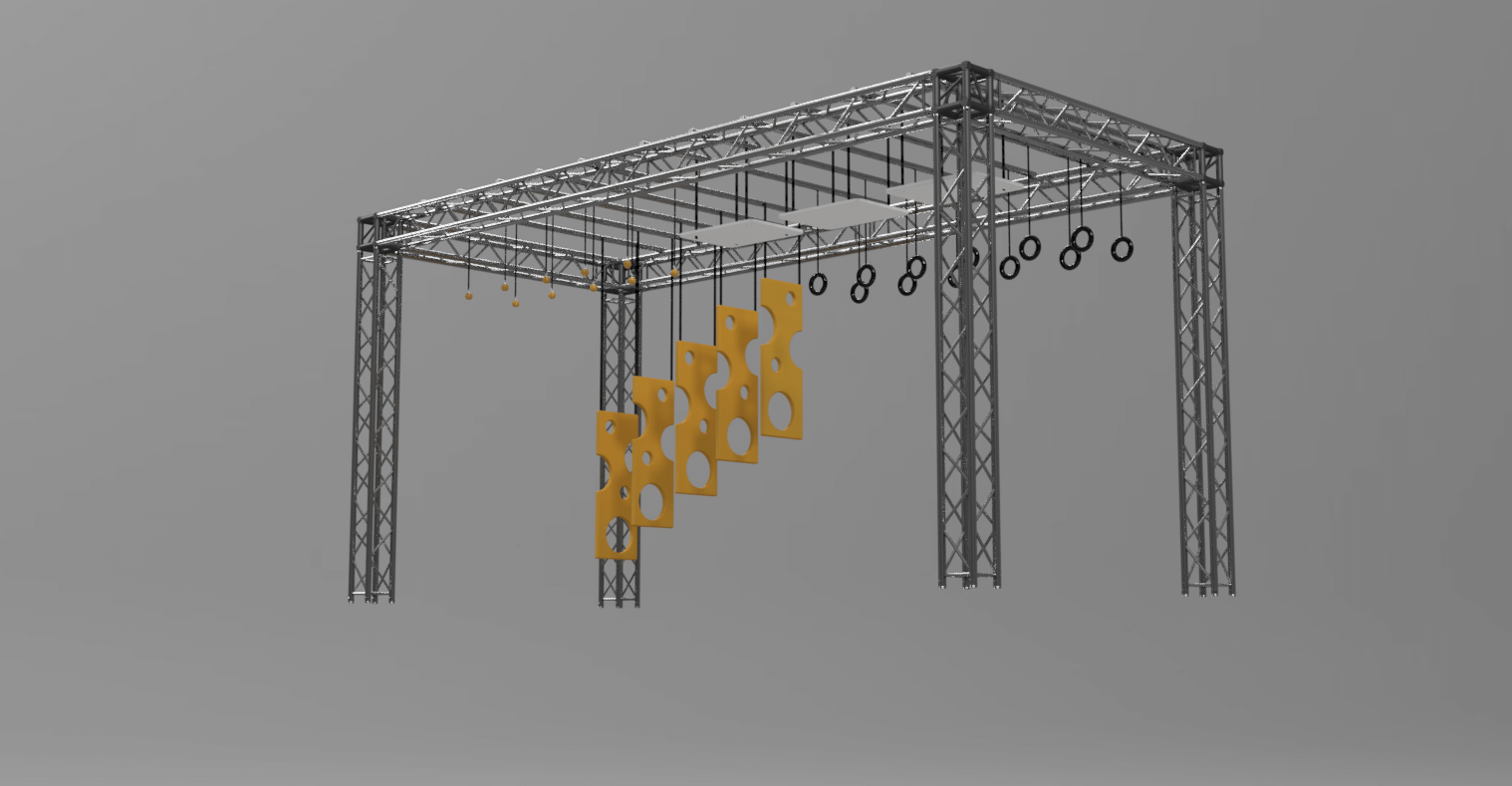 The Beginner Ninja Warrior Obstacle Course Package