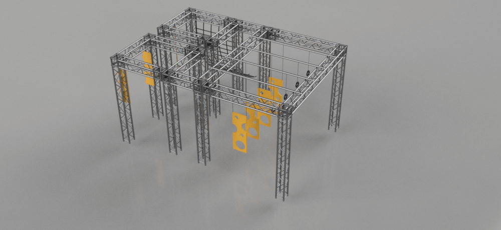 The Junior Ninja Warrior Complete Obstacle Course