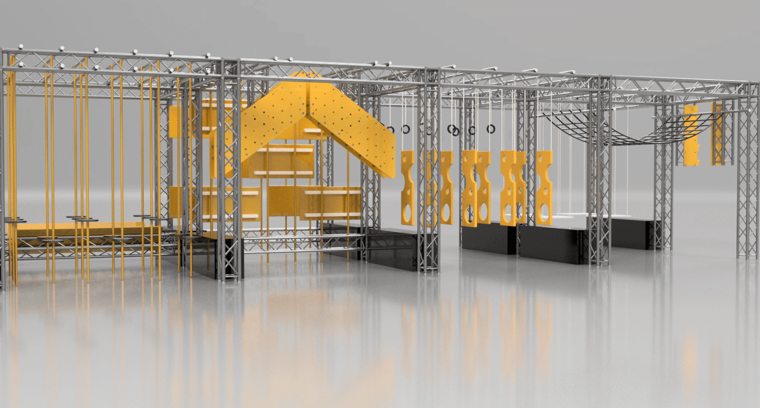 The Beginner Ninja Warrior Obstacle Course Package