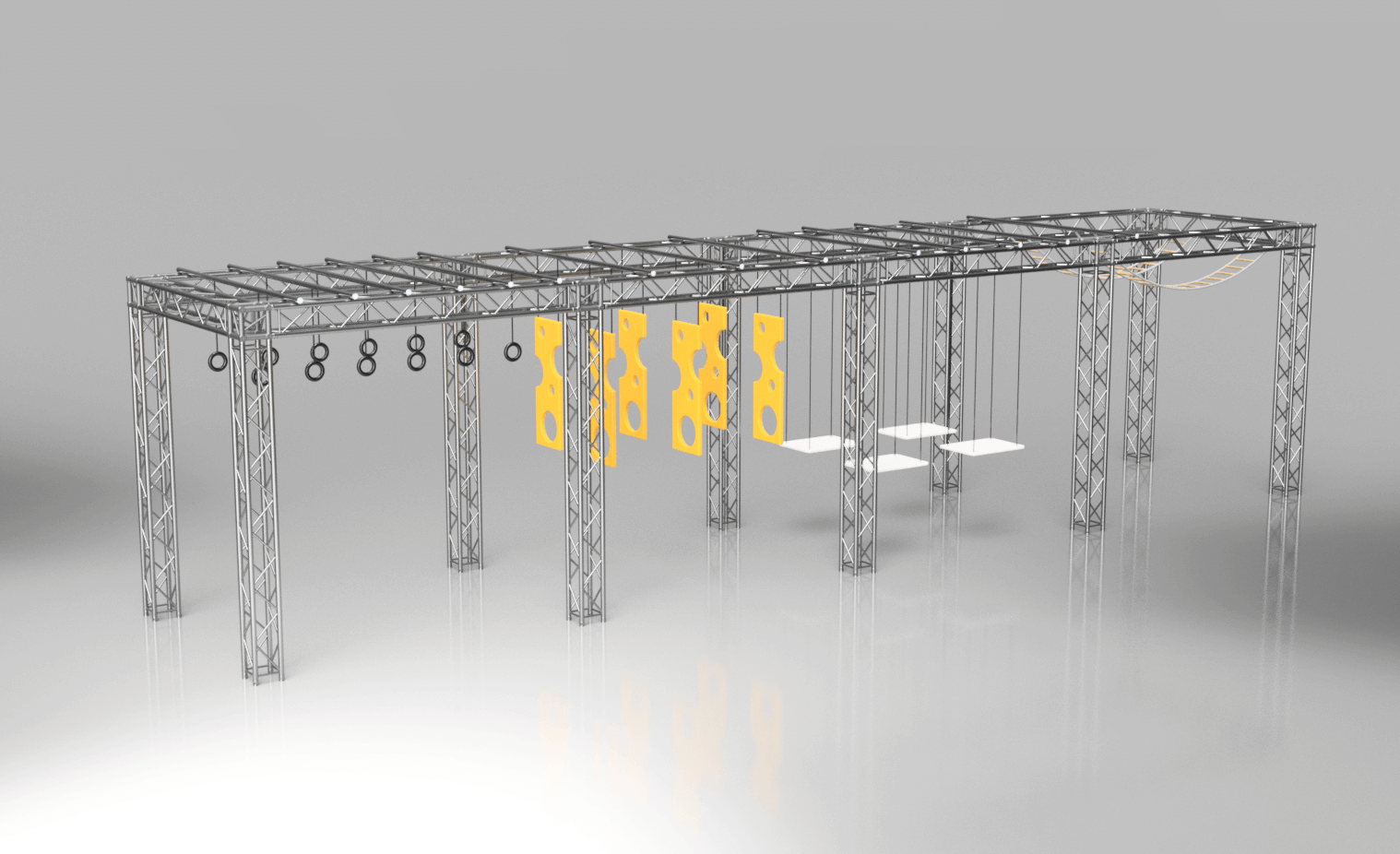 The Beginner Ninja Warrior Obstacle Course Package
