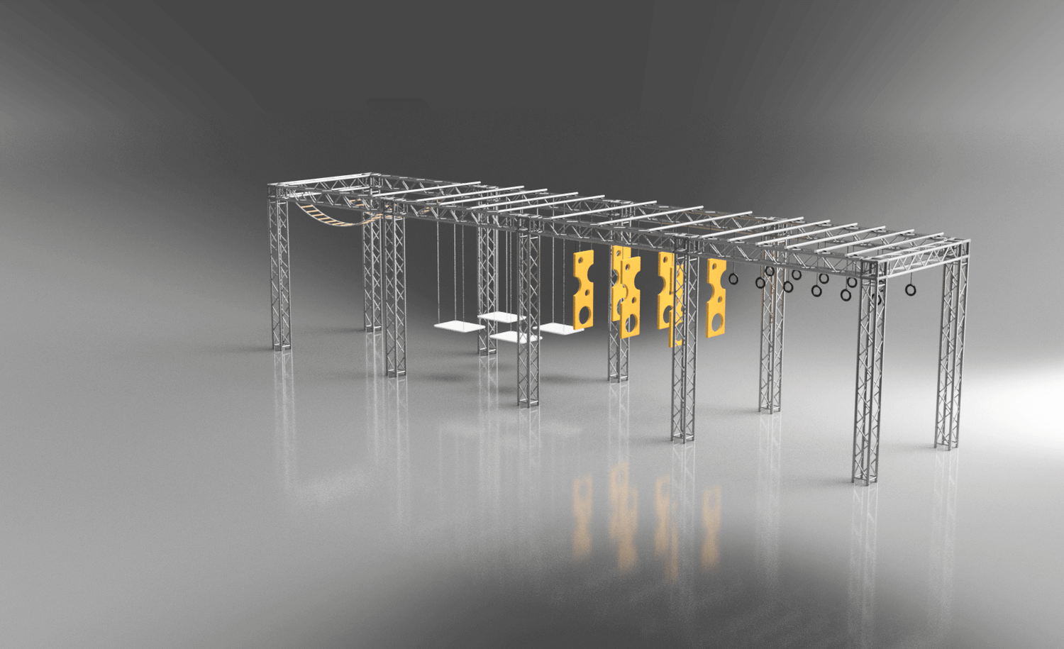 The Beginner Ninja Warrior Obstacle Course Package