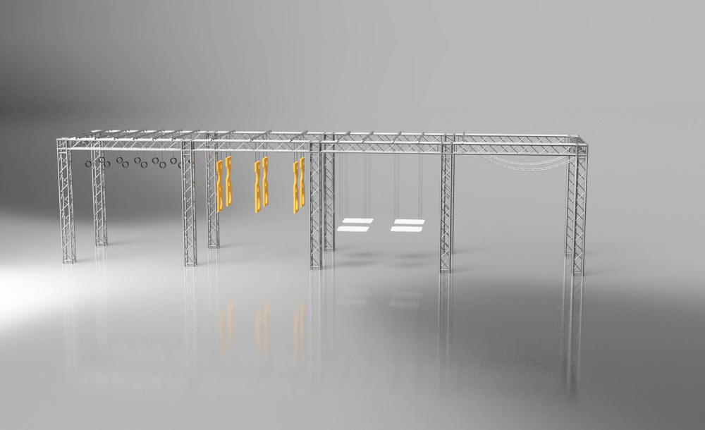The Beginner Ninja Warrior Obstacle Course Package