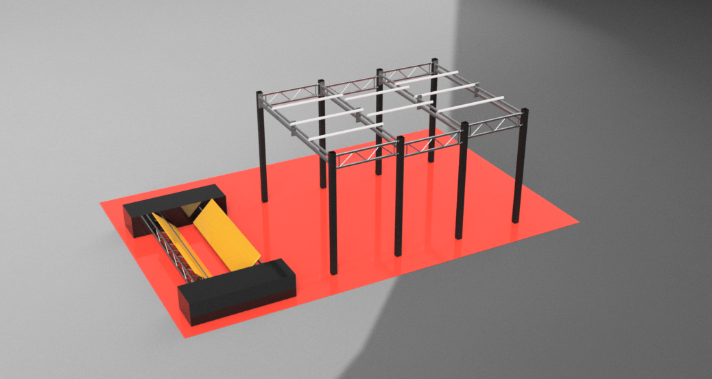 The Beginner Ninja Warrior Obstacle Course Package