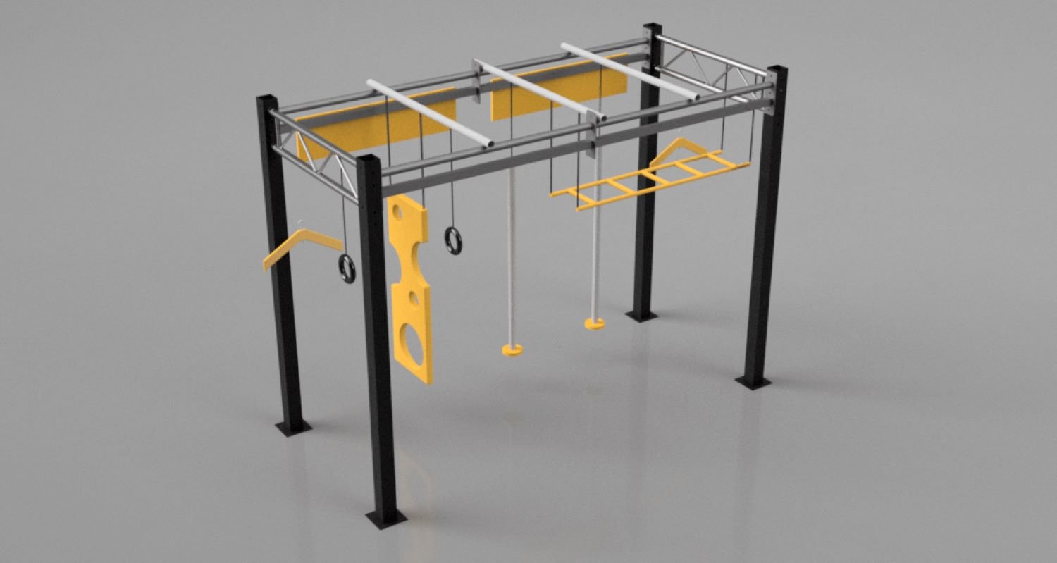 Professional Grade Ninja Warrior Obstacles For Gyms & Home