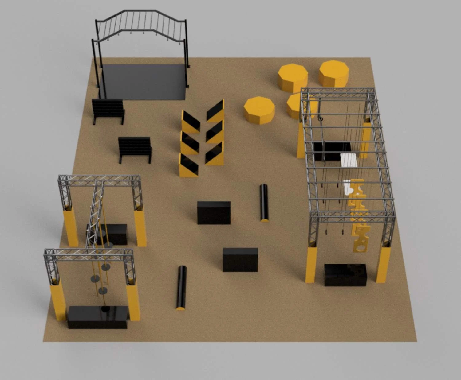 Professional Grade Ninja Warrior Obstacles For Gyms & Home