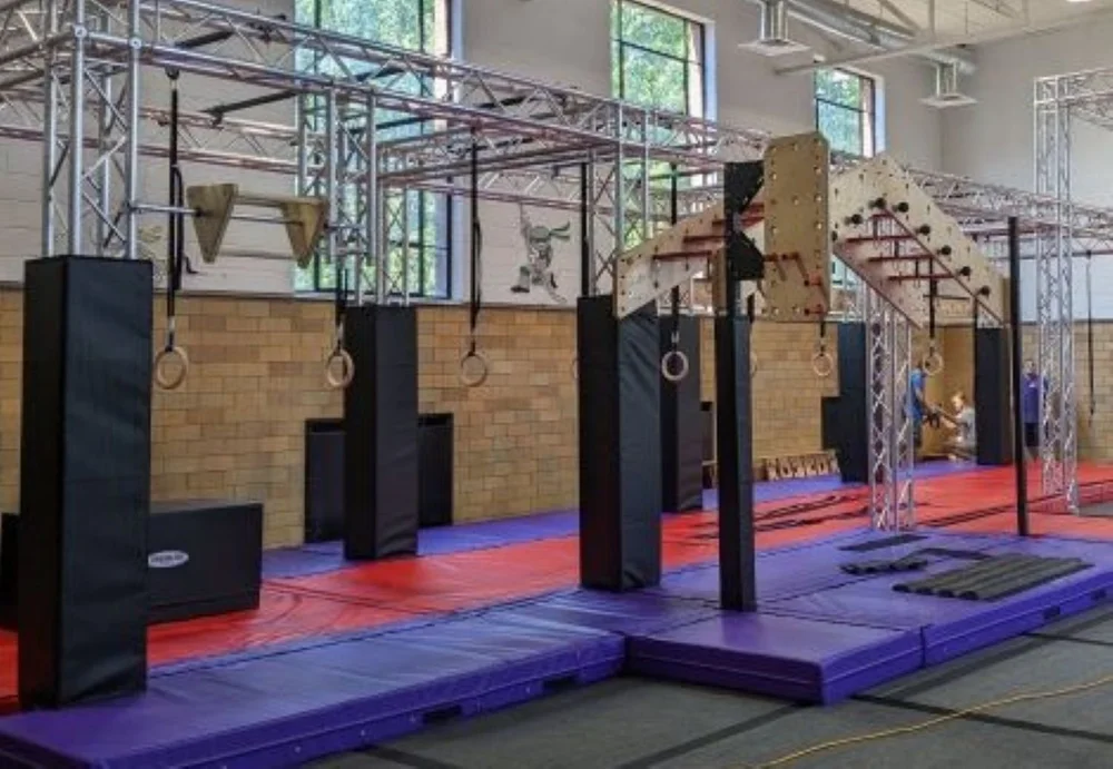The Ninja Warrior Spider Wall - A Climbing Obstacle