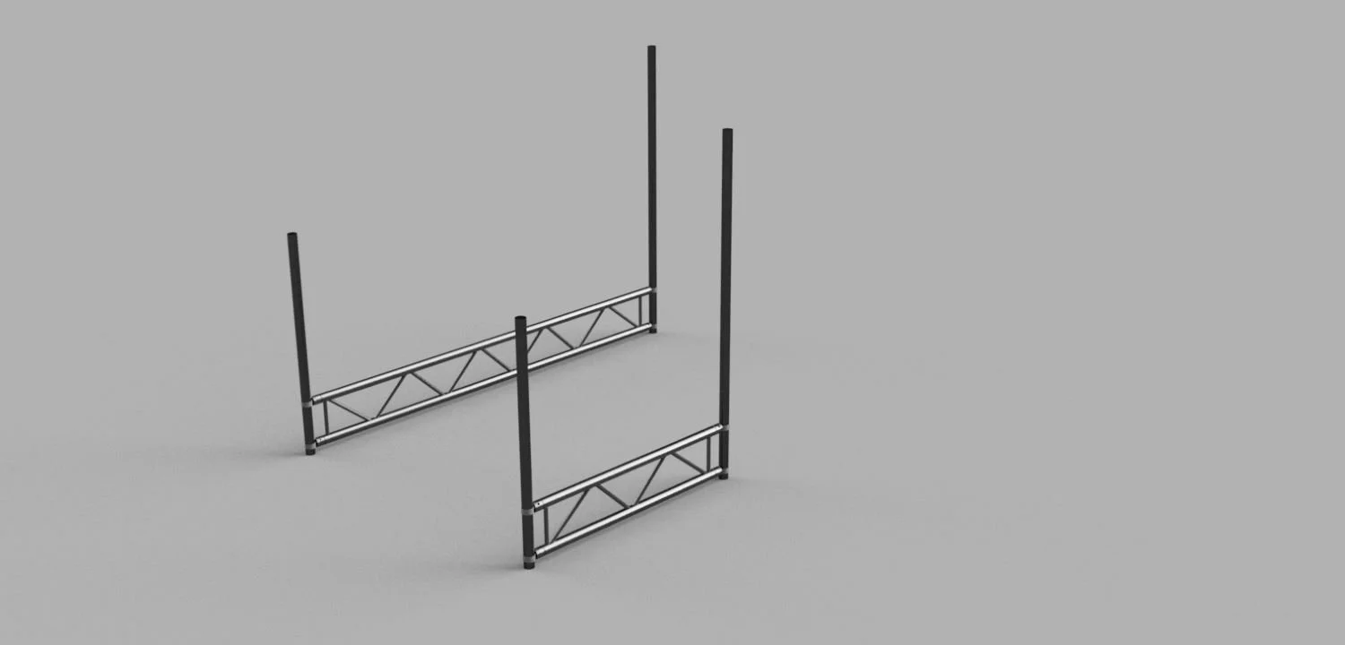 Replacement Salmon Ladder Rungs - Ninja Warrior Obstacle