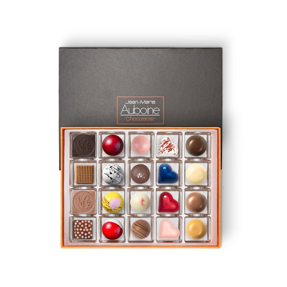 20pc Signature ALL COLORFUL Chocolate Collection Box — Jean-Marie ...