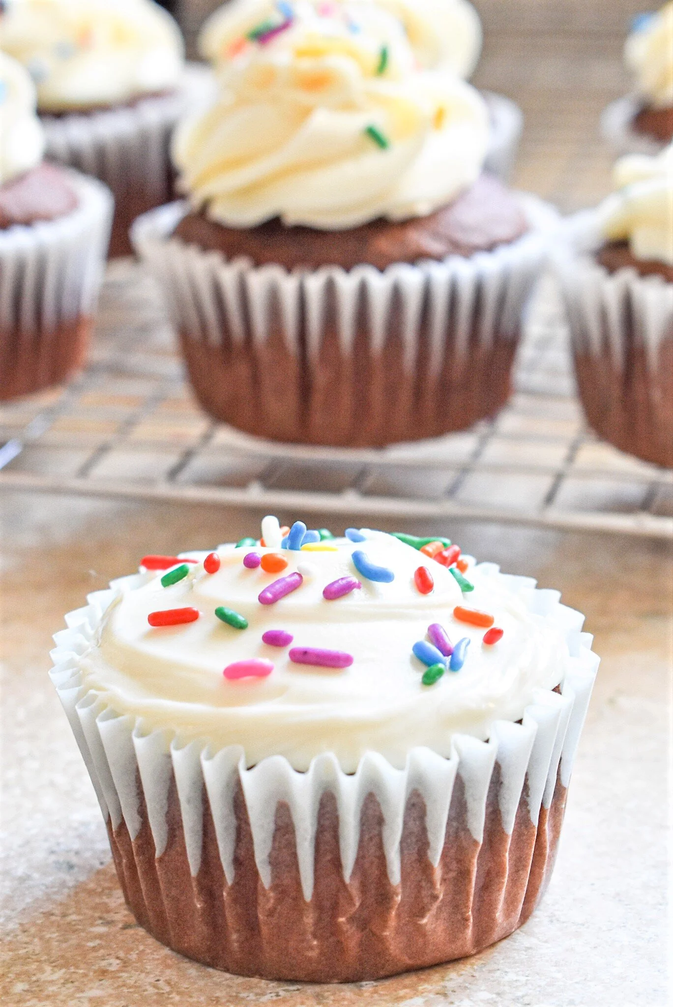 Vegan Cake Mix Cupcakes — Ana's Way