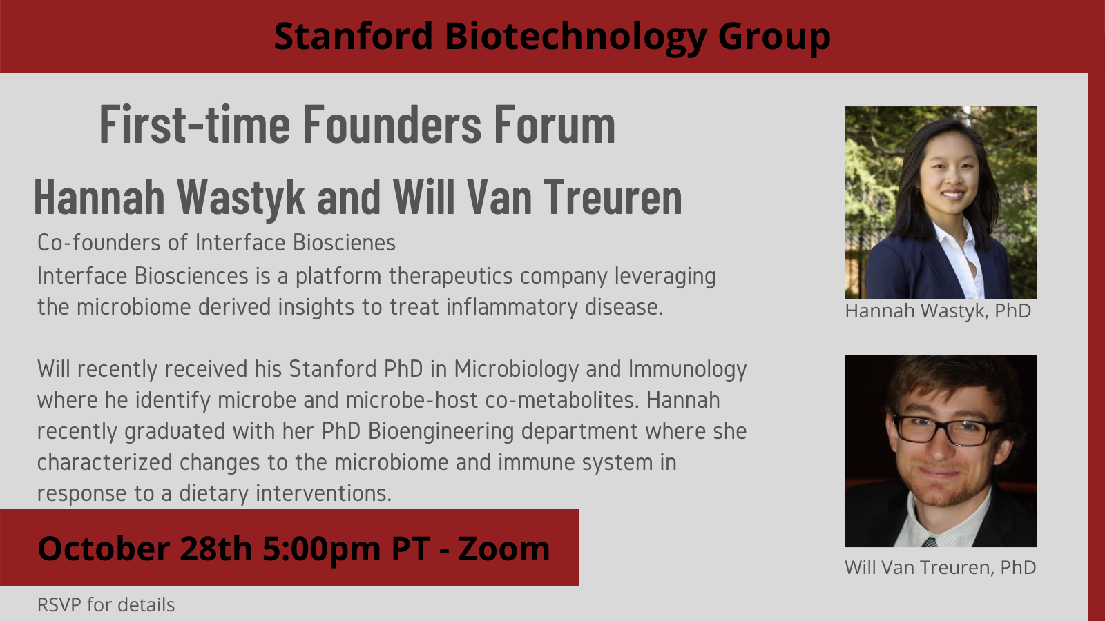 Events — Stanford Biotechnology Group