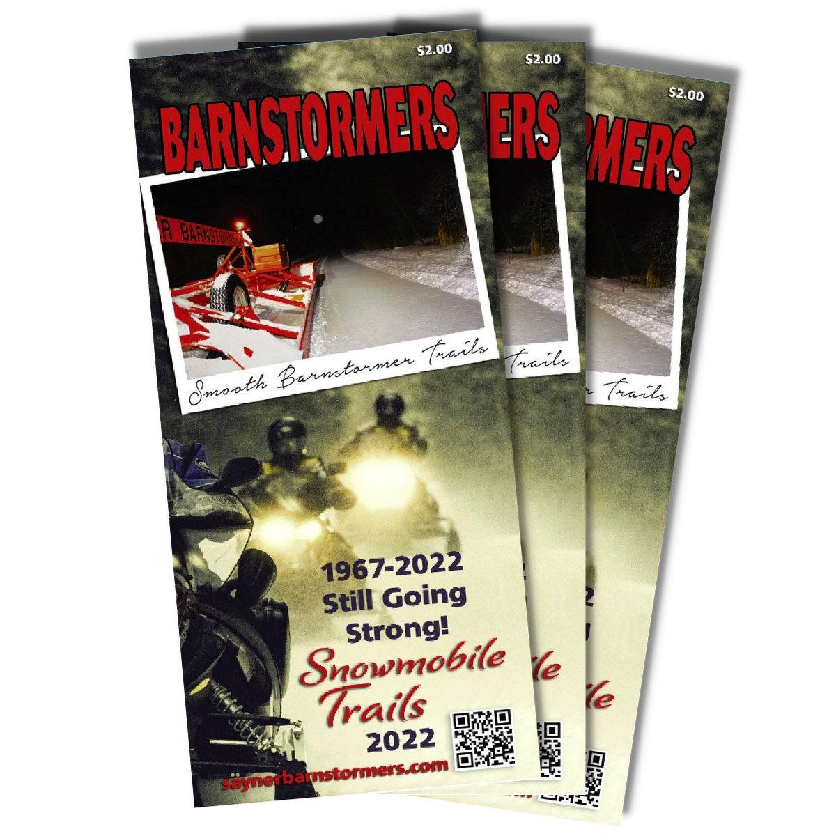 2021-2022 Barnstormer's Trail Map — Sayner Barnstormers Snowmobile Club