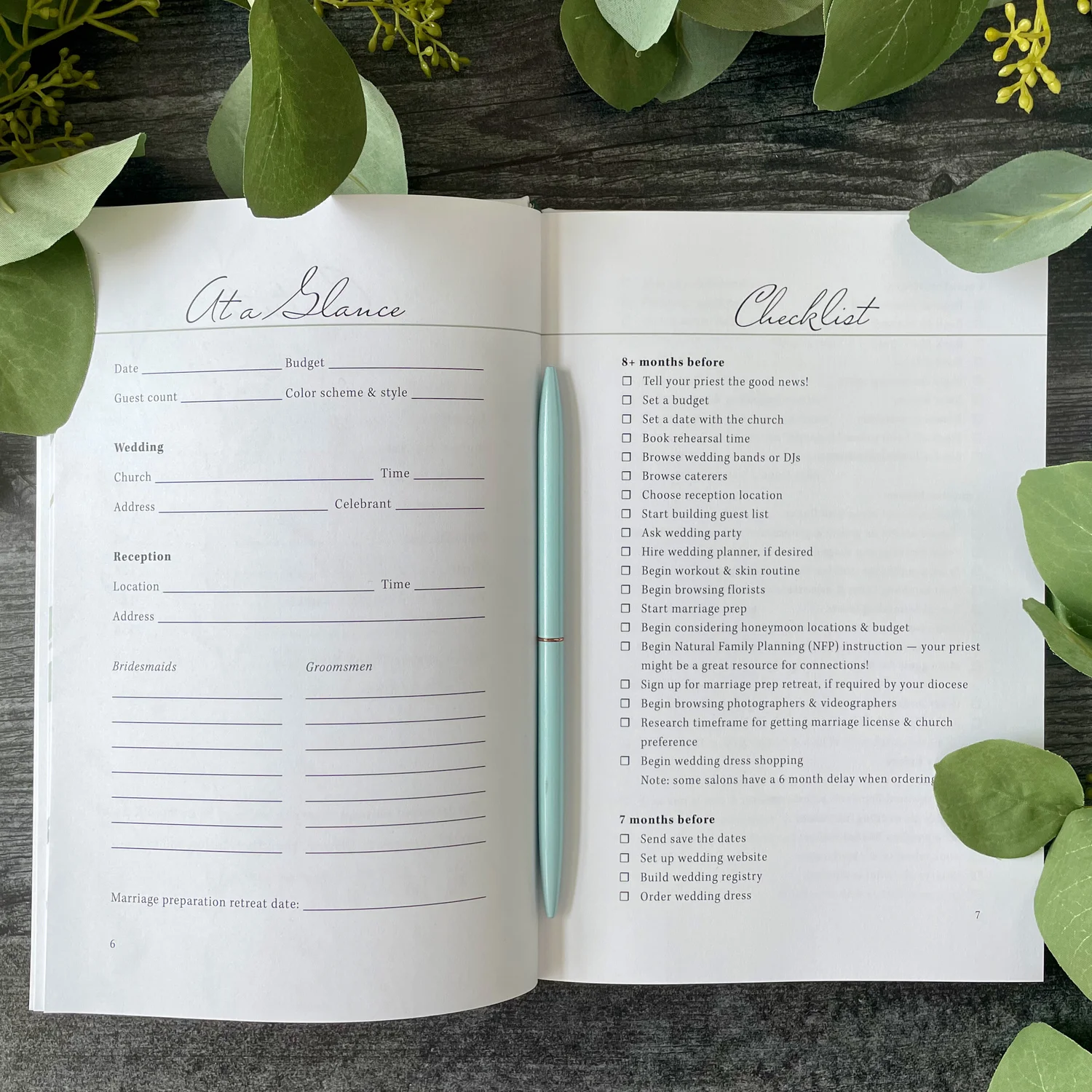 Our First Year of Marriage Journal | Covenant Co.
