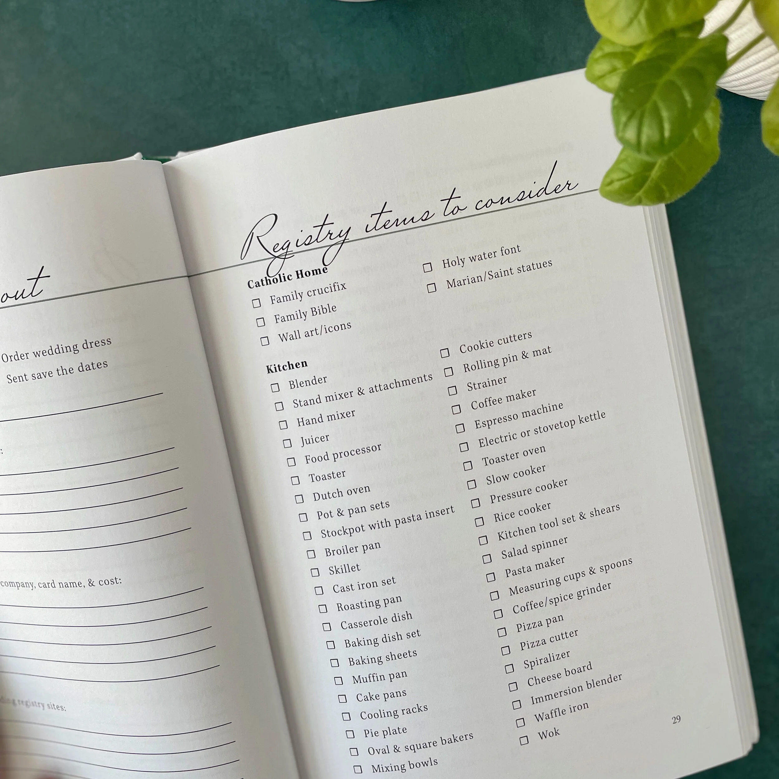 Our First Year of Marriage Journal | Covenant Co.