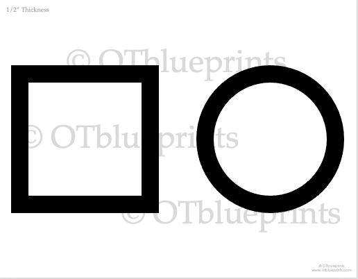 Basic Cutting Skills – Lines & Shape Templates — OTblueprints