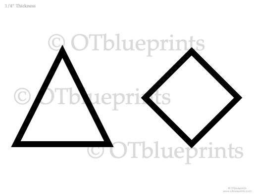 Basic Cutting Skills – Lines & Shape Templates — OTblueprints