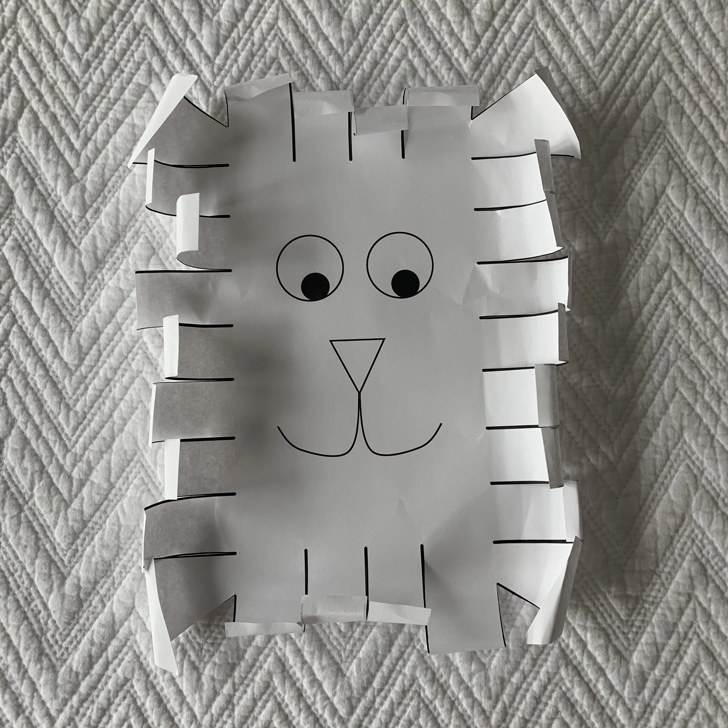 Lion Cutting Activity — OTblueprints