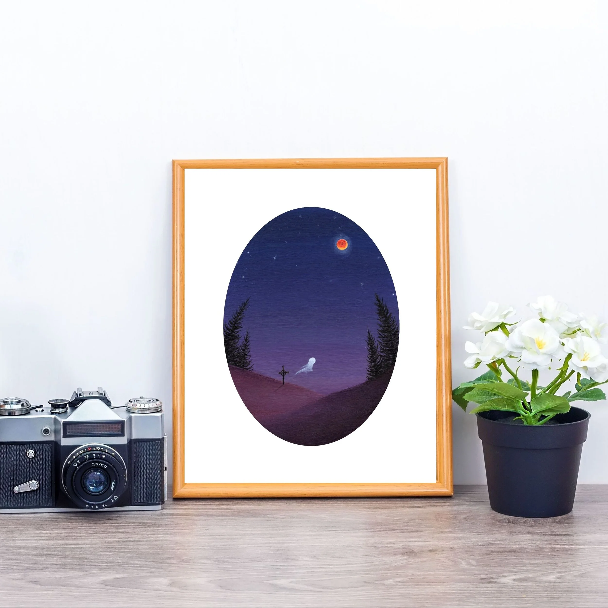 "Moonlight" Print — MLpaintings