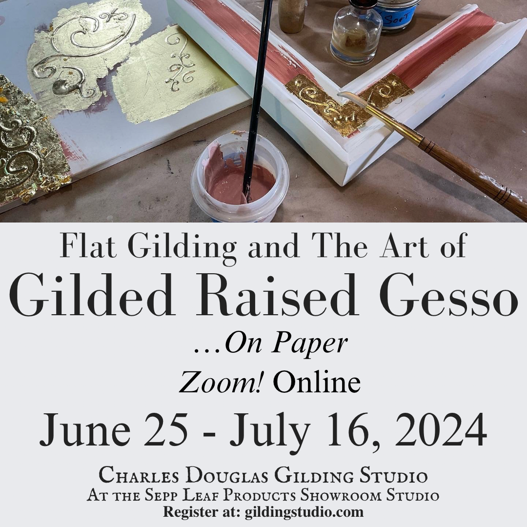 Gilding Classes — CHARLES DOUGLAS GILDING STUDIO