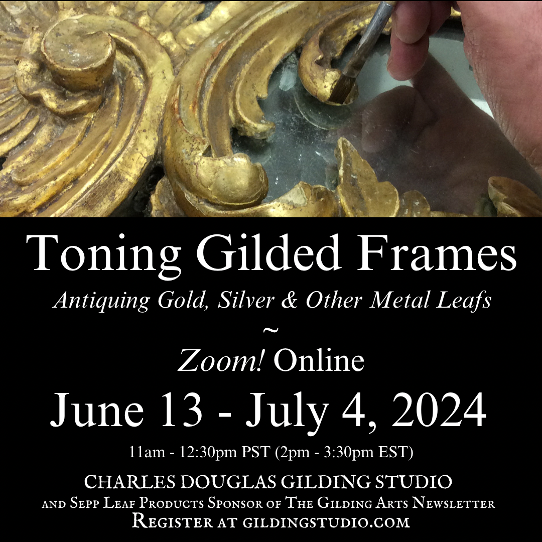 Gilding Classes — CHARLES DOUGLAS GILDING STUDIO