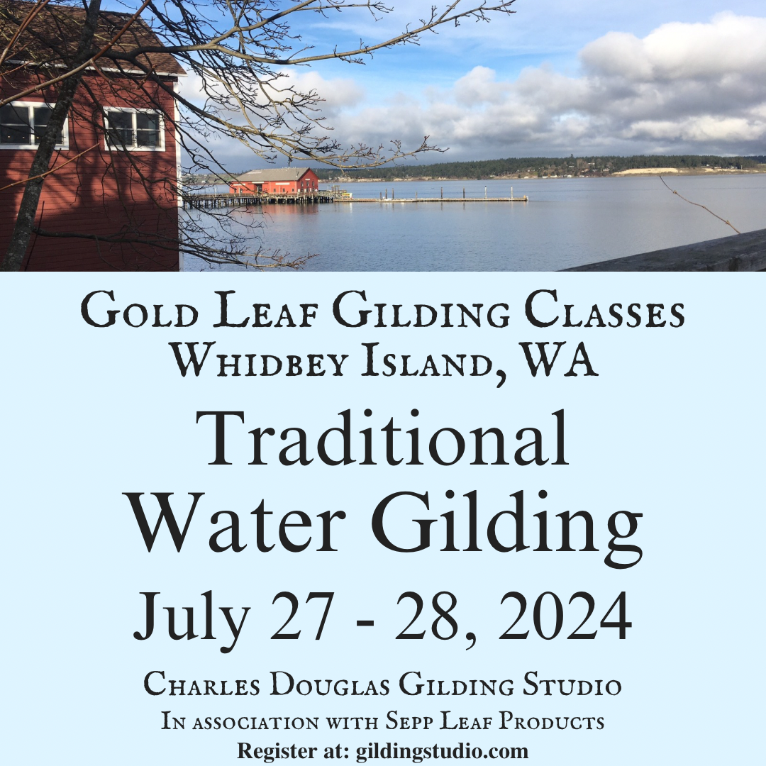 Gilding Classes — CHARLES DOUGLAS GILDING STUDIO