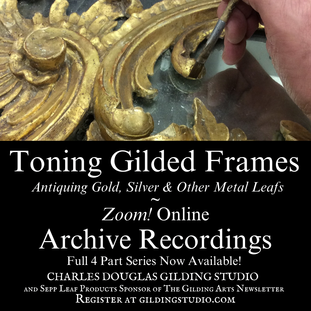 Gilding Classes — CHARLES DOUGLAS GILDING STUDIO