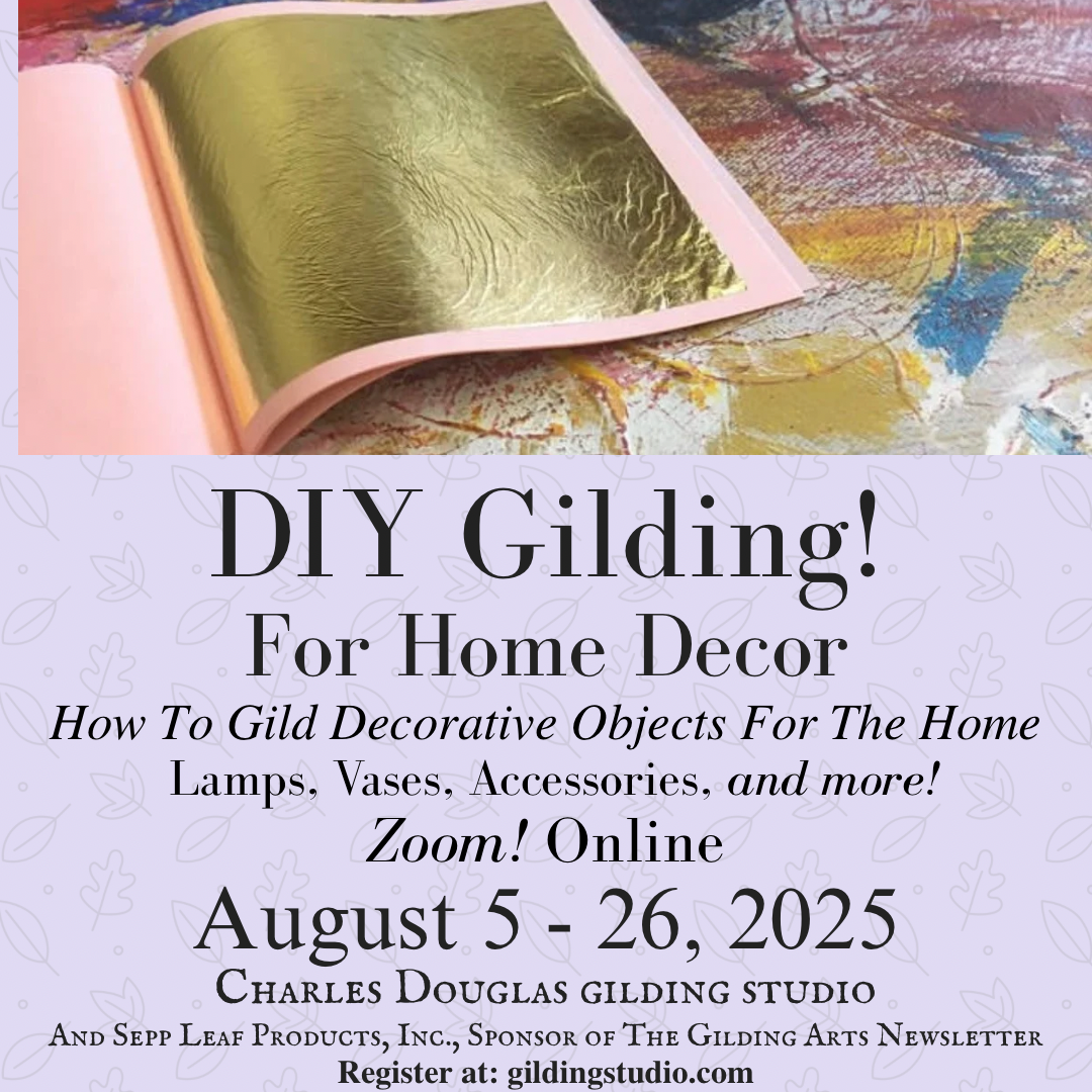 Gilding Classes — CHARLES DOUGLAS GILDING STUDIO