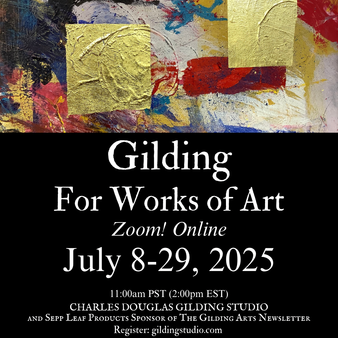 Gilding Classes — CHARLES DOUGLAS GILDING STUDIO